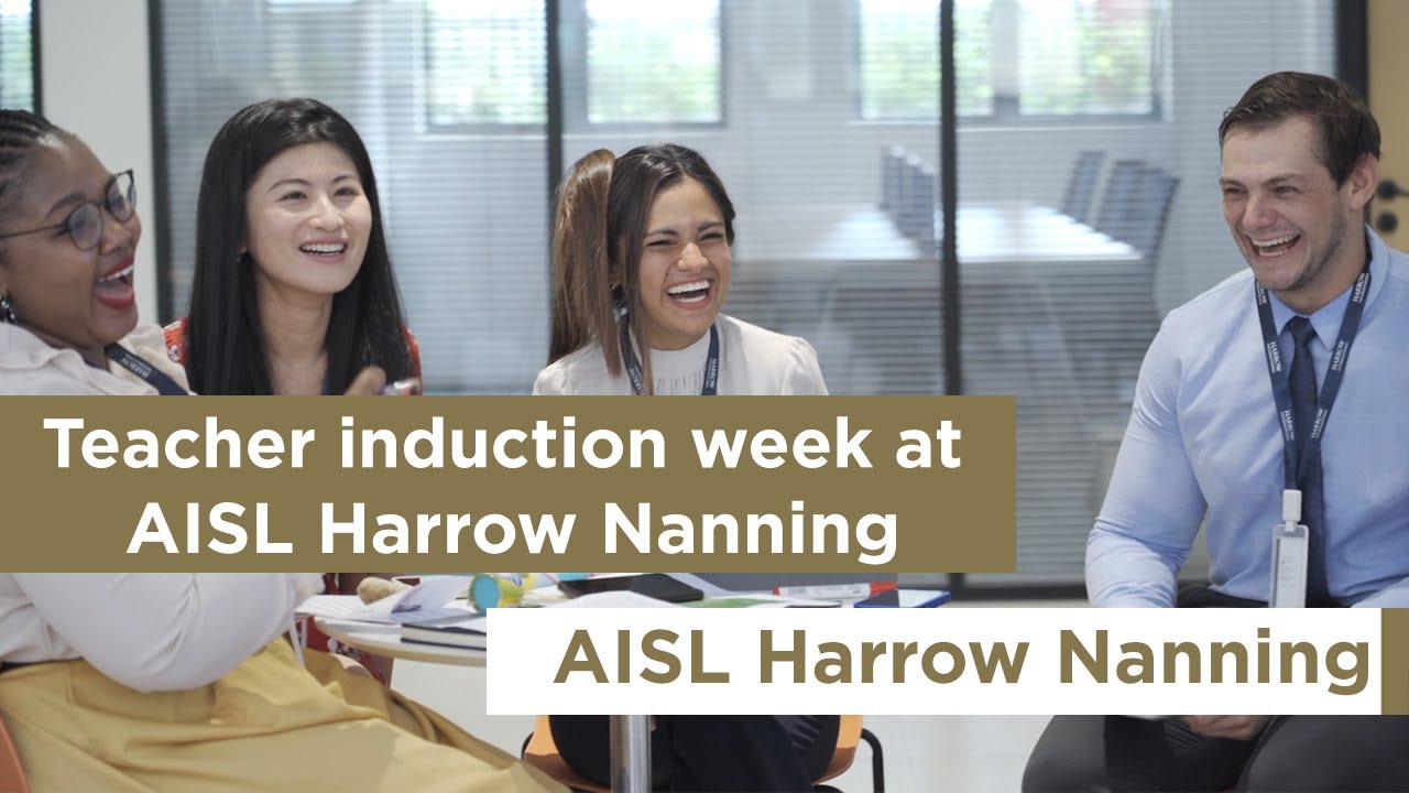 Teacher induction week at AISL Harrow Nanning - YouTube
