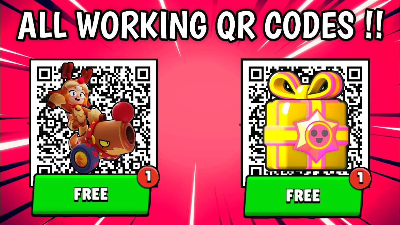 WHAT!!🥳 FREE SANTA GIFT🌲 PRESENT QR CODE 🎁 BRAWL STARS QR CODE 2024 🎉 ...