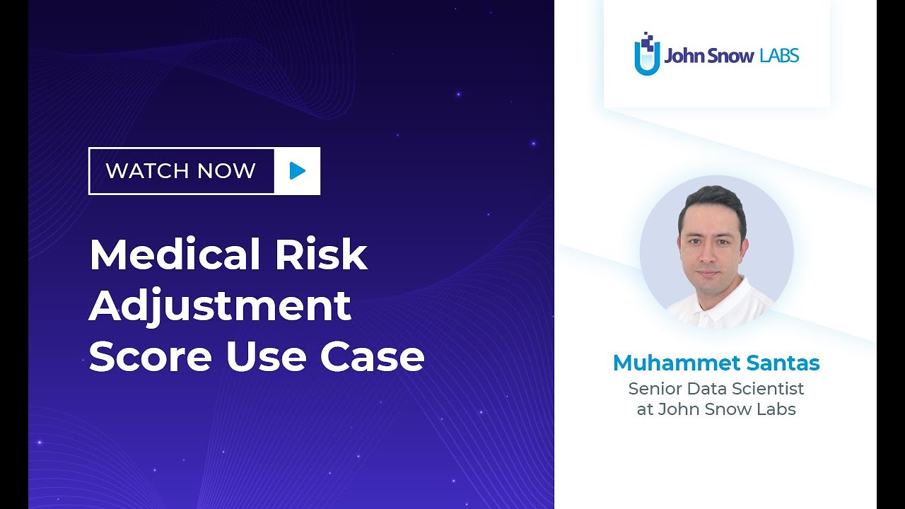 Medical Risk Adjustment Score Use Case - YouTube