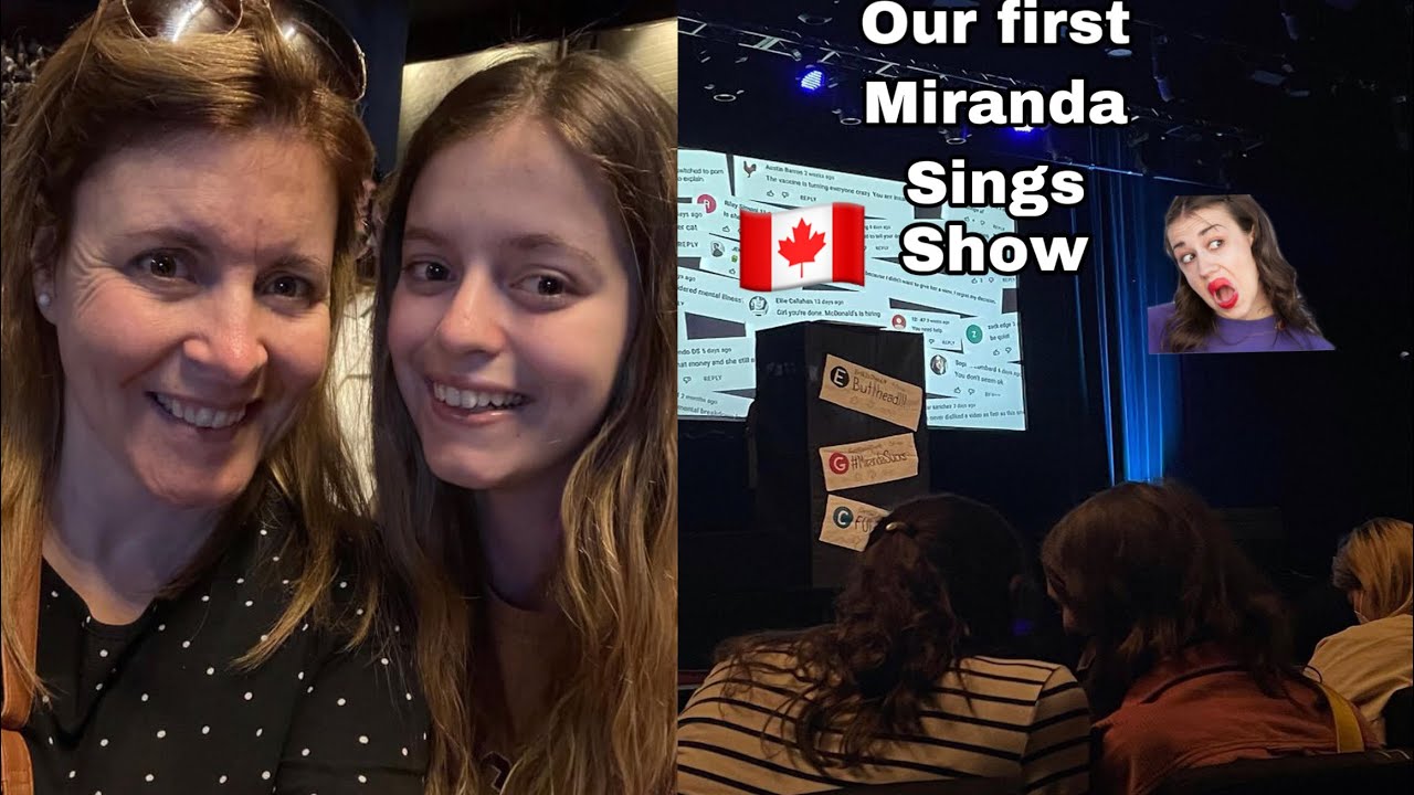 Toronto Miranda Sings show!!💄Miranda turns Canadian🇨🇦 - YouTube