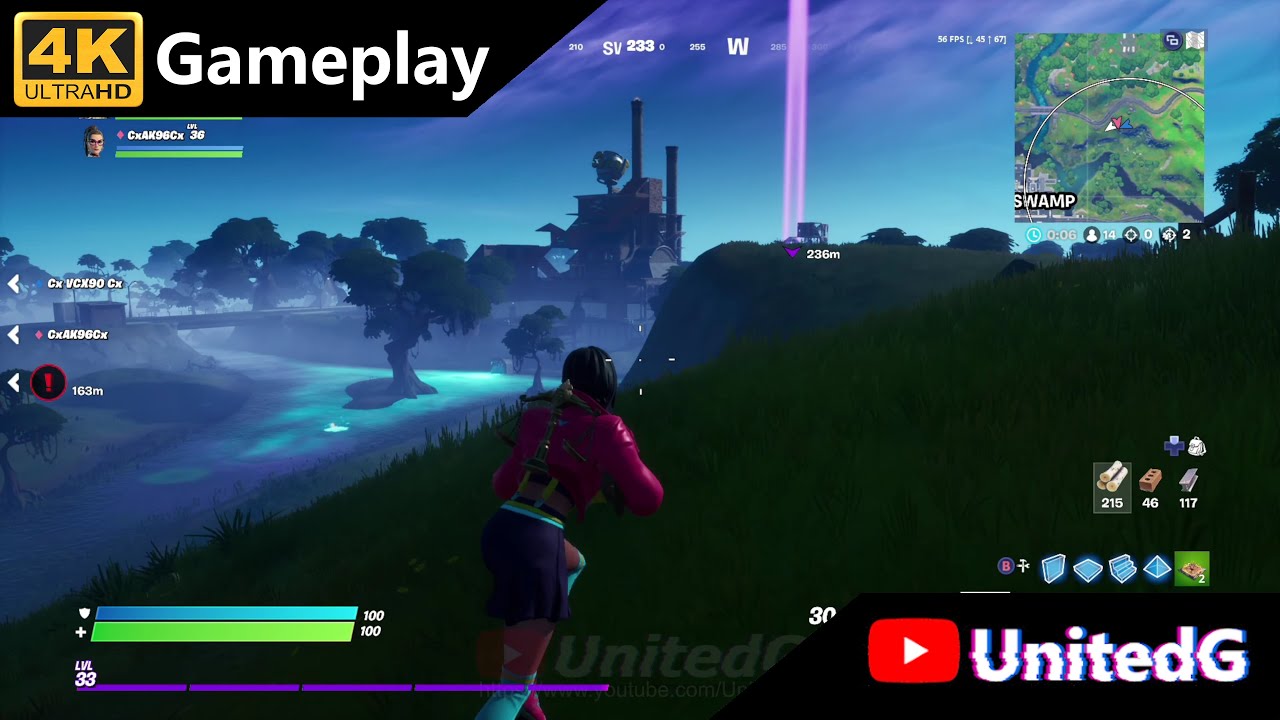 Fortnite - Xbox One X Gameplay 4K - YouTube