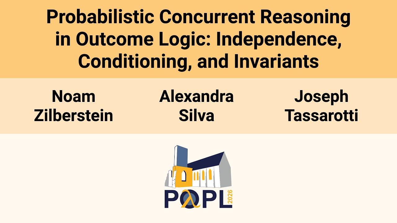 [POPL'26] Probabilistic Concurrent Reasoning in Outcome Logic ...