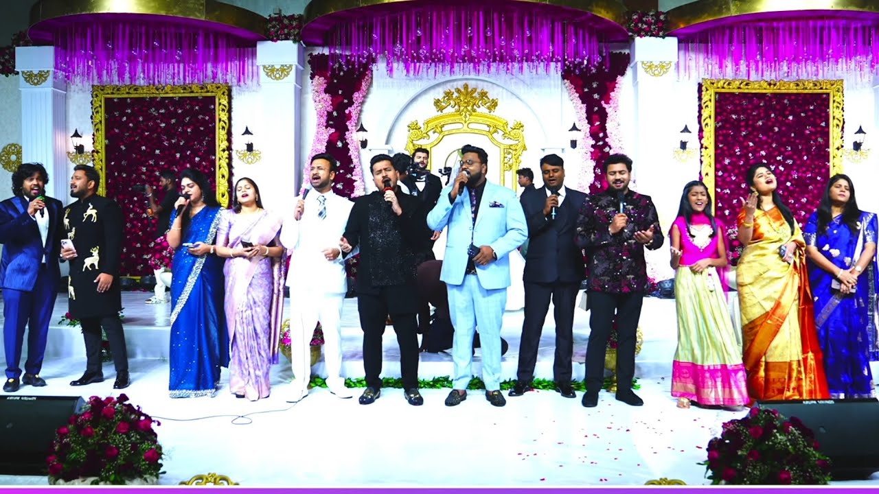 Worship Service at Sreshta & Ankit Reddi Marriage Ceremony By All Top ...