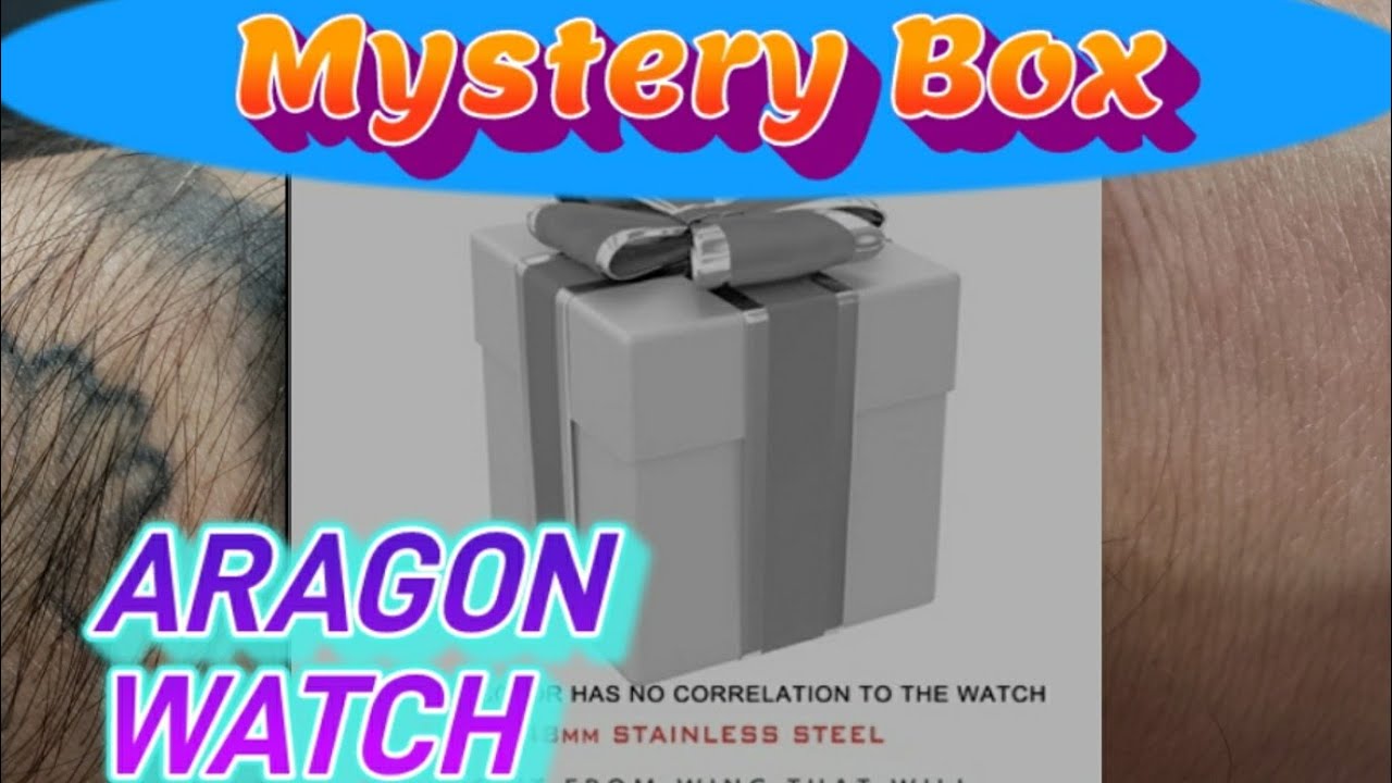 MYSTERY BOX REVEAL! ARAGON WATCH CEO WING LIANG'S BIRTHDAY MYSTERY BOX ...