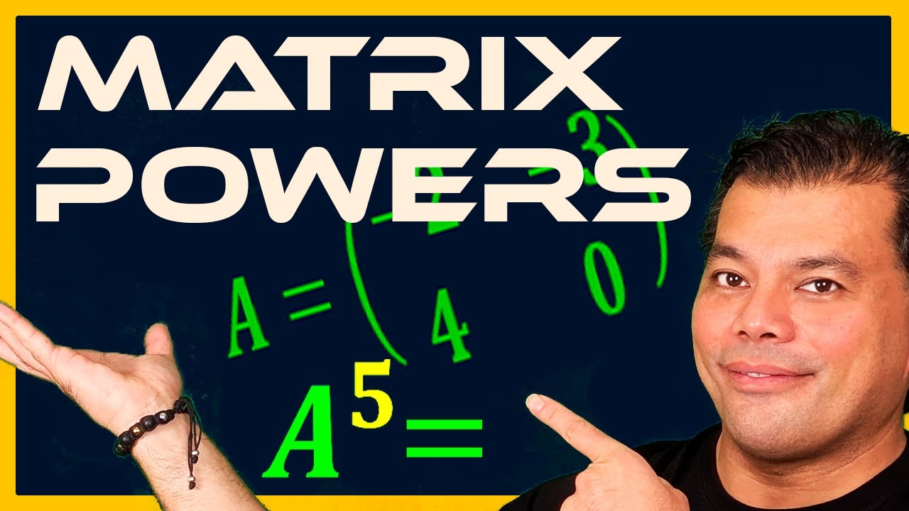 Master matrix powers! 🤠 Theory + Several solved examples step by step 👌 ...