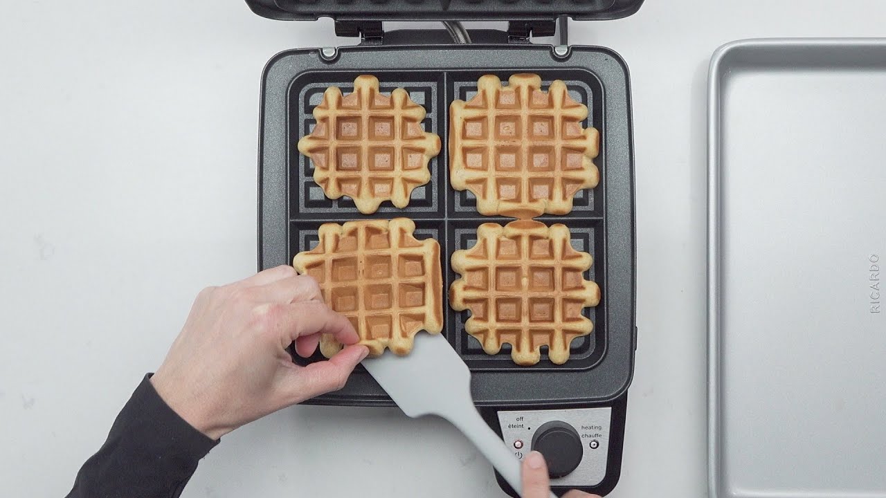 Gaufres sans oeufs | Ricardo Cuisine - YouTube