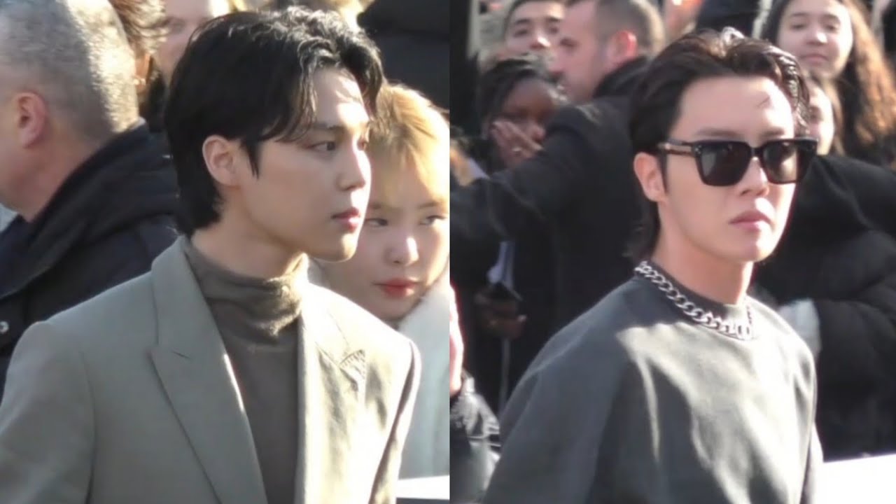 Jimin 지민 and J-Hope 제이홉 [BTS] - Dior Menswear Fall-Winter 23/24 fashion ...