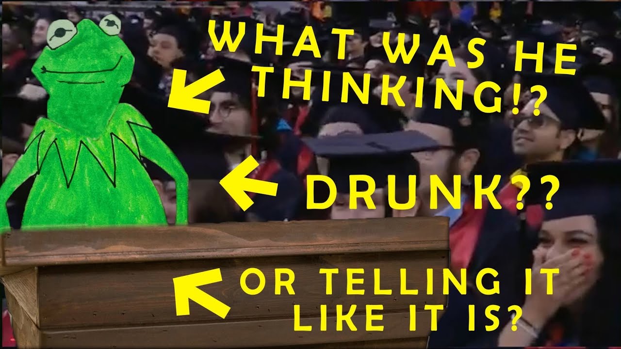 Kermit The Frog Commencement Speech 2025 - YouTube