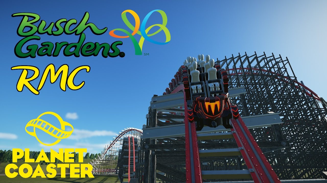 Planet Coaster - Busch Gardens - RMC - YouTube