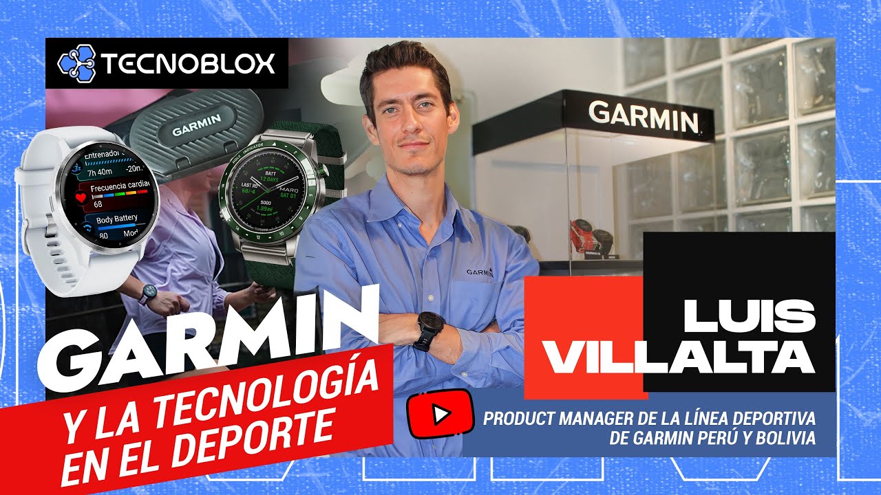 Garmin y la tecnología en el deporte - Luis Villalta (Garmin Perú) - YouTube