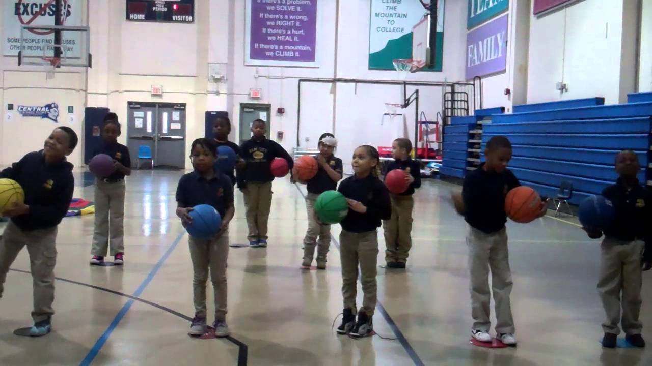 2nd grade post dribbling assessment - YouTube