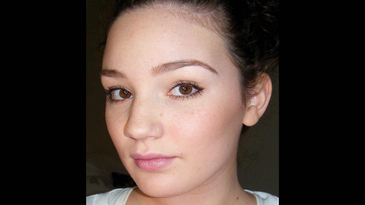 Tutorial Easy No Makeup Look Mostly Drugstore Youtube