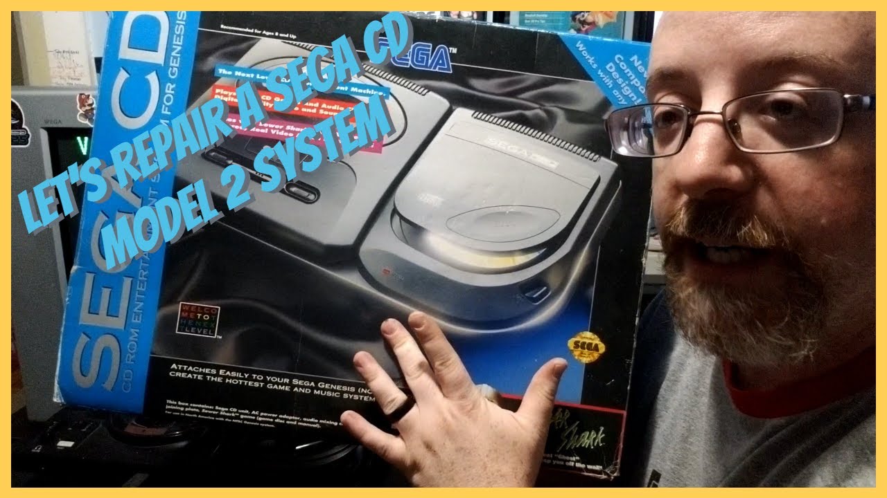 Fixing a Sega CD System | Part Two: Sega CD Model 2 - YouTube