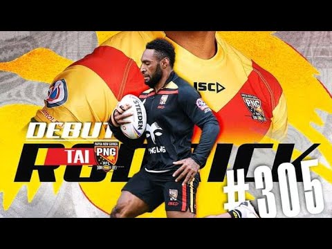 Rodrick Tai Scored Double In their clash with Cook Islands | RLWC 2022 ...