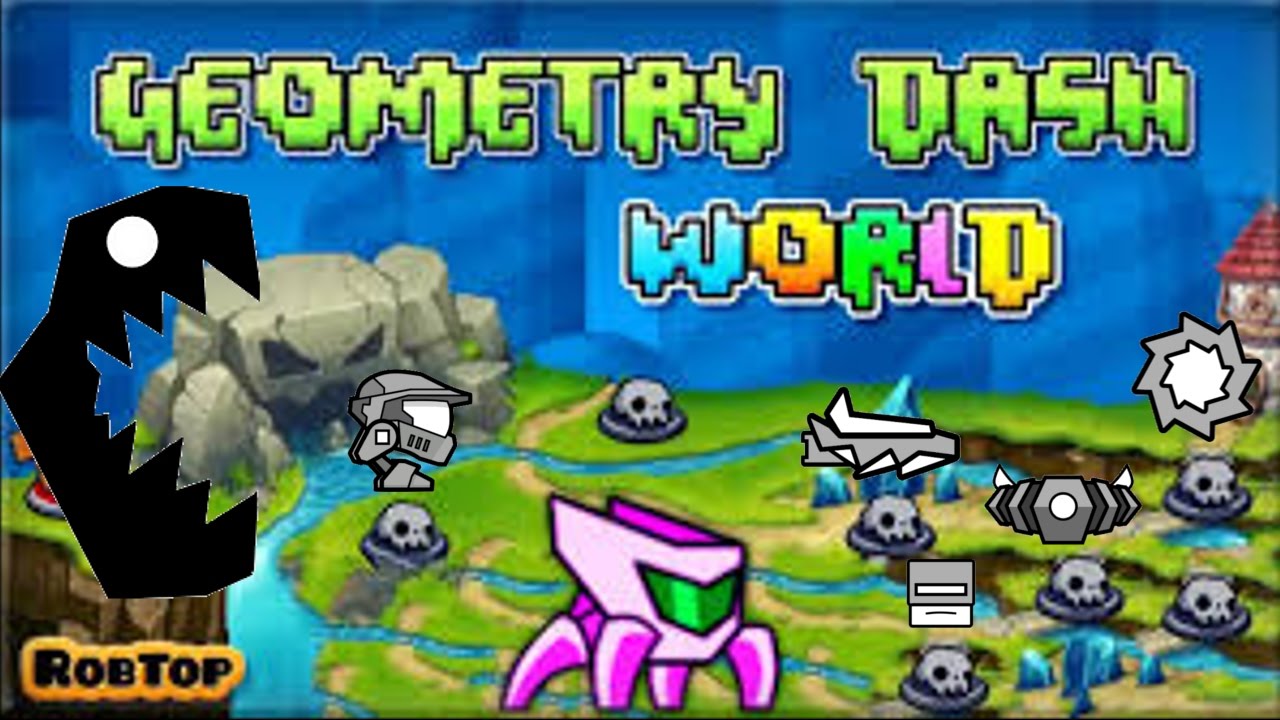 THE RAGE!!! - Geometry Dash World Gameplay - YouTube