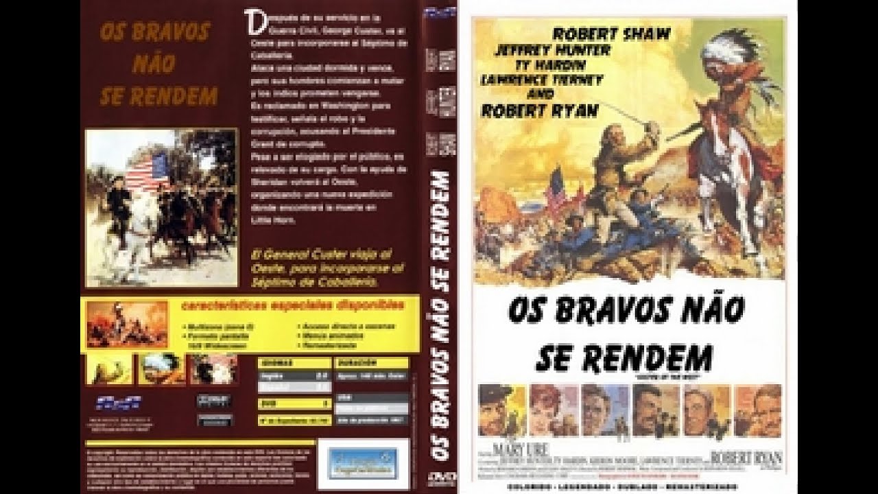 Os Bravos não se Rendem 1967 Dublado - Robert Shaw, Mary Ure, Ty Hardin ...