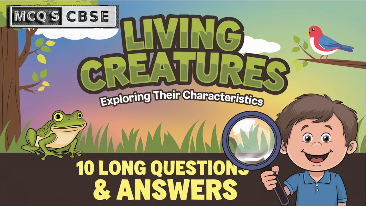 Part 5 Q&A Class 6 Curiosity Science Chapter 10 Living Creatures ...