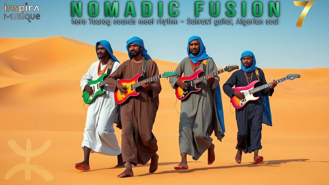 Nomadic Fusion: Sahrawi Guitar & Sounds of Algeria VOL 07 - YouTube