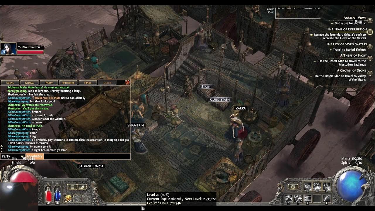 poe grinding - YouTube