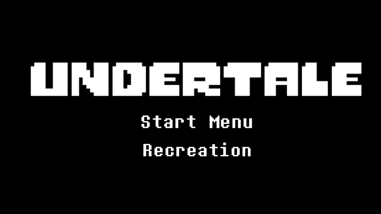 Undertale — Start Menu (Recreation by MGTV in Fl Studio Mobile) - YouTube