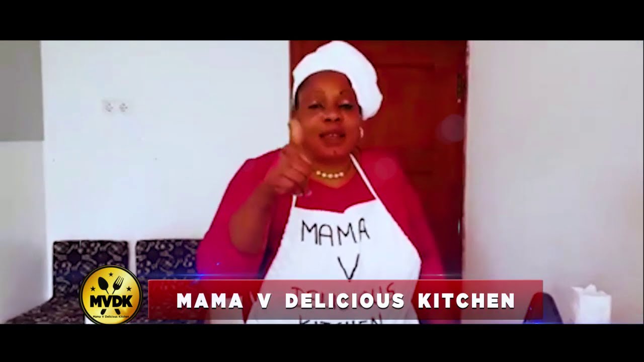 How to bake cake with mama v delicious kitchen part 1 - YouTube