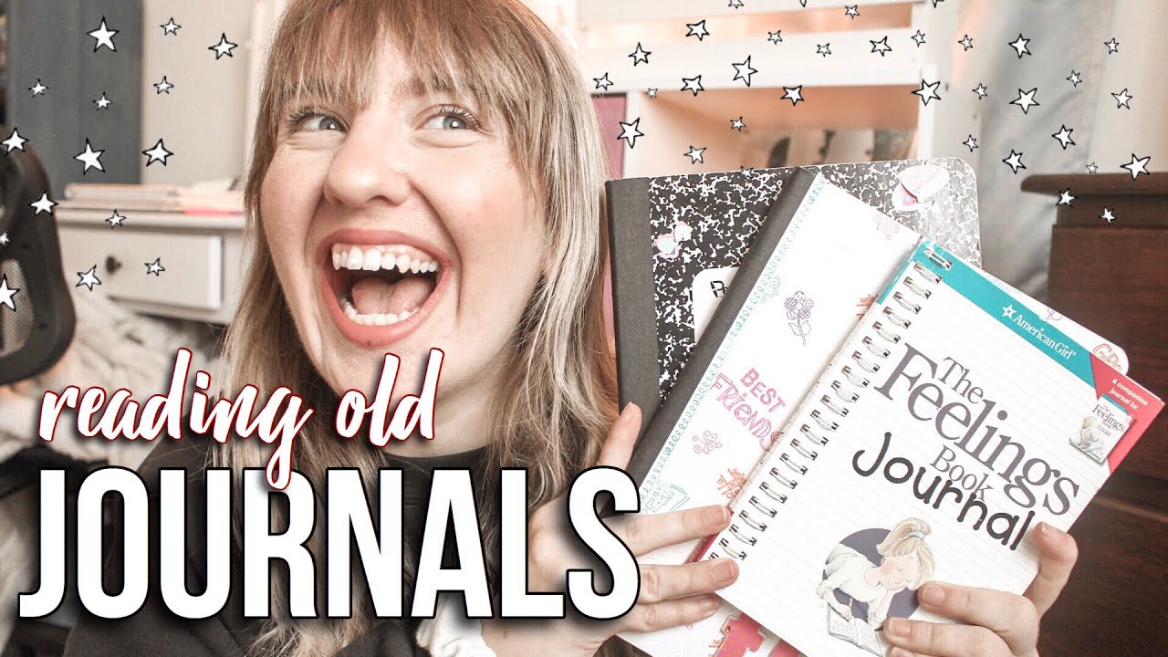 Reading My MIDDLE SCHOOL Journals - YouTube
