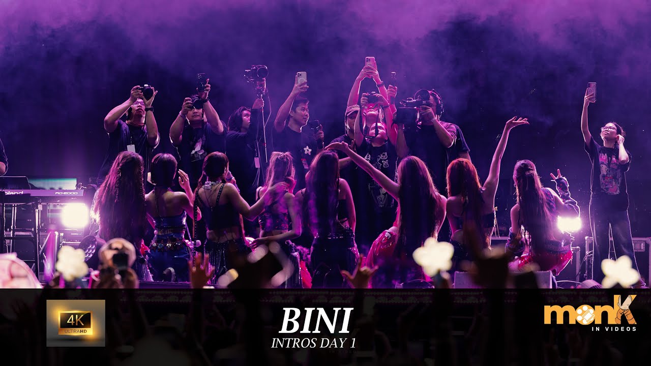 BINI - Day 1 All Intros [4K][Exclusive] #fancam - YouTube
