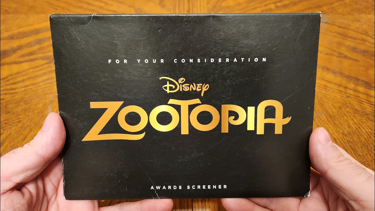 Zootopia Home Video #12 - Zootopia Awards Screener - YouTube