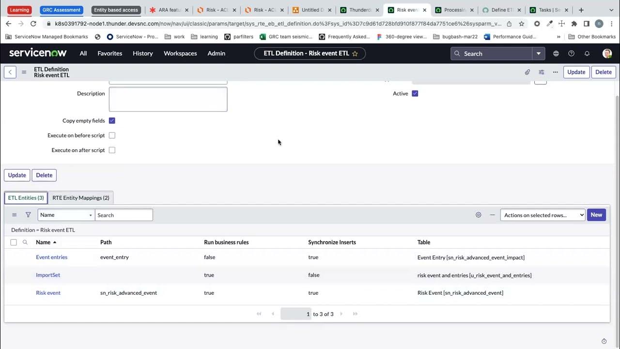 Import risk events and event entries using Robust transform engine feature ServiceNow - YouTube