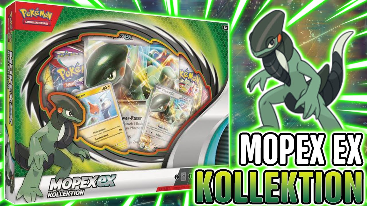 Mopex EX Kollektion | Pokemon Karmesin & Purpur Opening - YouTube