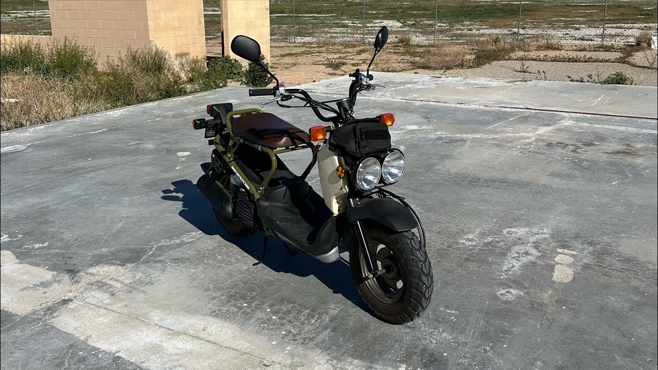 TOP SPEED RUN! (Honda Ruckus) - YouTube
