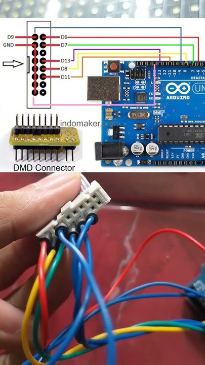 Running Text Led Matrix P10 Dengan Arduino Tampilannya Keren Arduinoproject Led Youtube