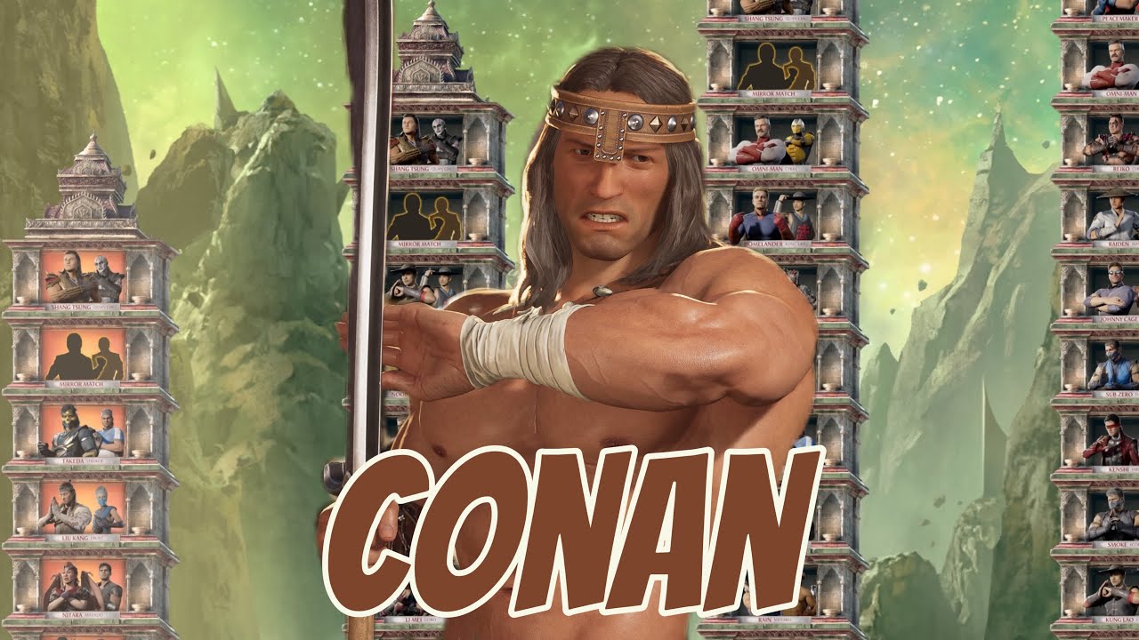 First Time Using Conan Gameplay on Mk1 ( With Commentary) - YouTube