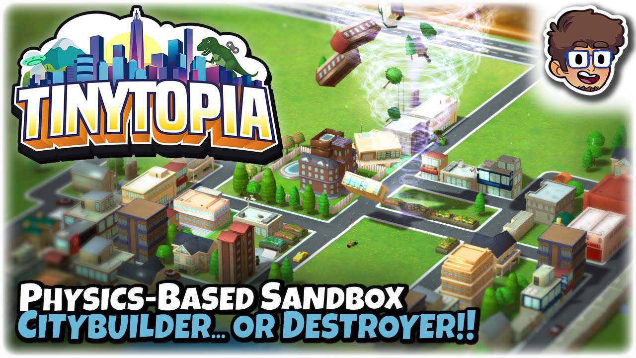 PHYSICS-BASED SANDBOX CITYBUILDER... OR DESTROYER!! | Let's Try: Tinytopia | Gameplay - YouTube
