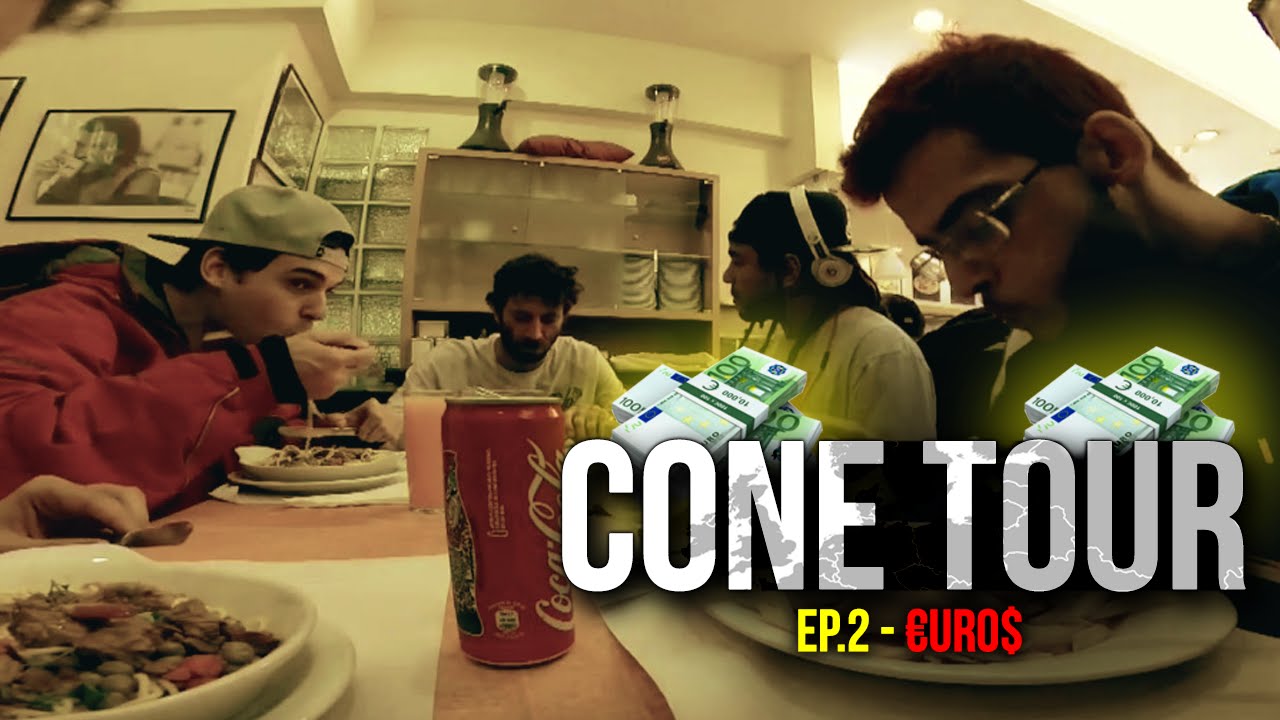 CONE TOUR EUROPA Ep.2 - €URO$ - YouTube