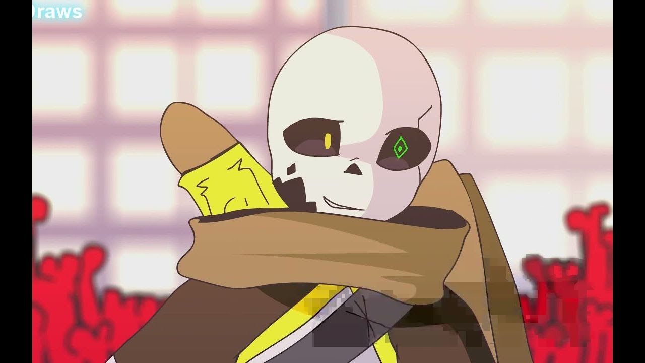 【UndertaleAU动画/中文字幕】Ink!Sans vs Error!Sans 2（作者：Nec Animations） - YouTube