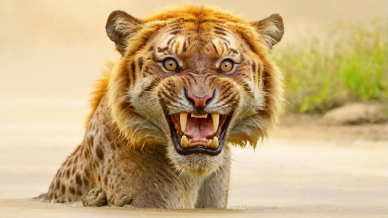 This tiger is under stress - YouTube