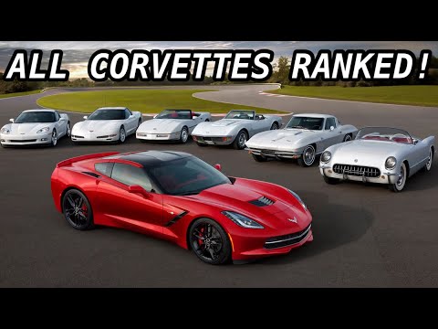 Ranking ALL Corvette Generations From Worst To Best!! - YouTube