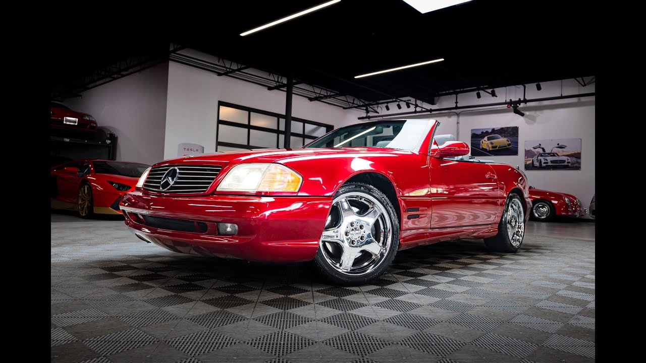 2002 Mercedes-Benz SL500! Only 28K miles! Xenon Headlights and AMG ...