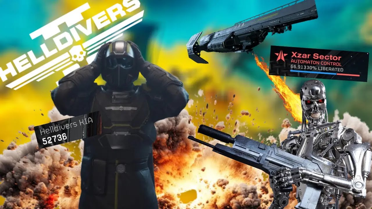 Holding back an Automaton Invasion in Helldivers 2! - YouTube