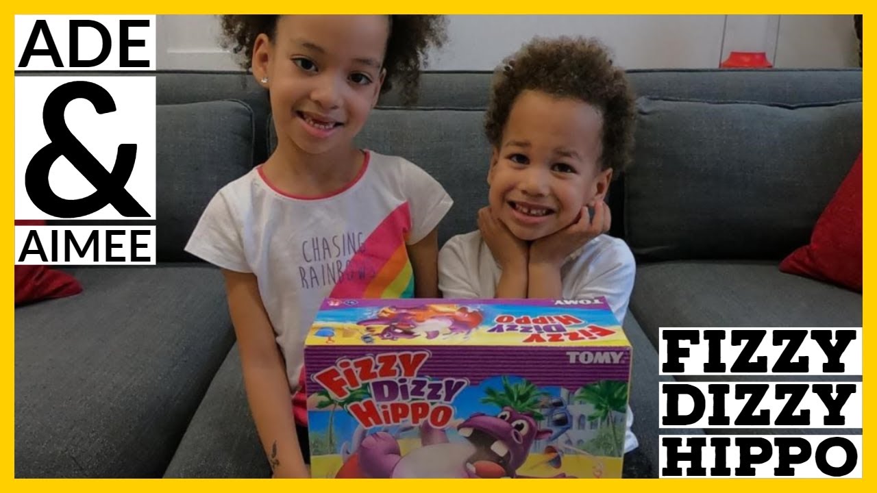 Fizzy Dizzy Hippo | Točící se Hrošík - YouTube
