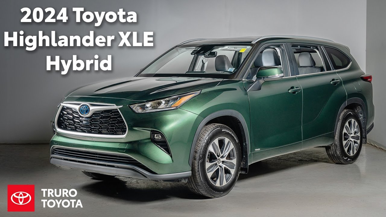 Truro Toyota Presents 2024 Toyota Highlander Hybrid XLE Tour - YouTube