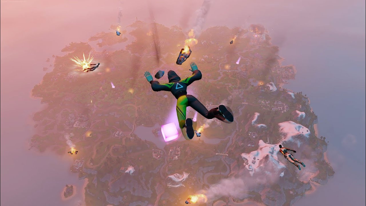 FORTNITE SKYFIRE LIVE EVENT! (SEASON 8 MAP DESTROYED!) - YouTube