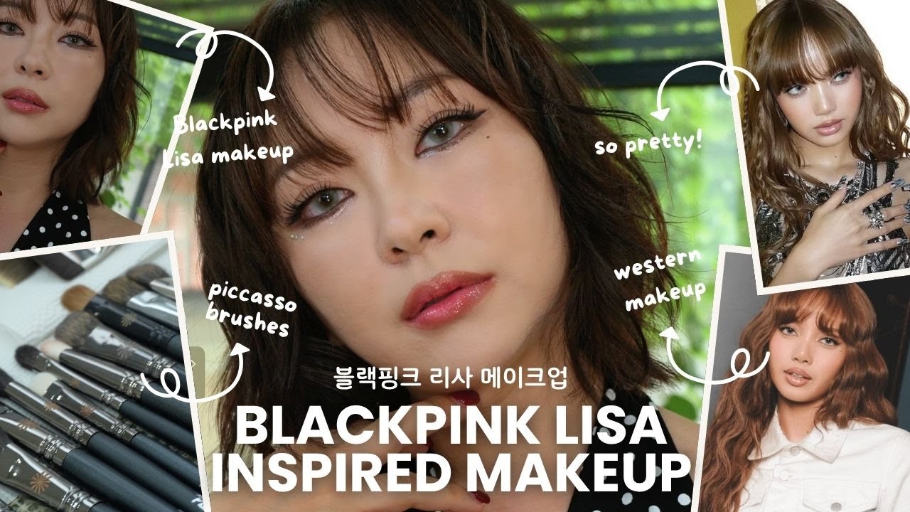 Korea Vlog: Blackpink Lisa Inspired Makeup by a Famous Makeup Artist in ...