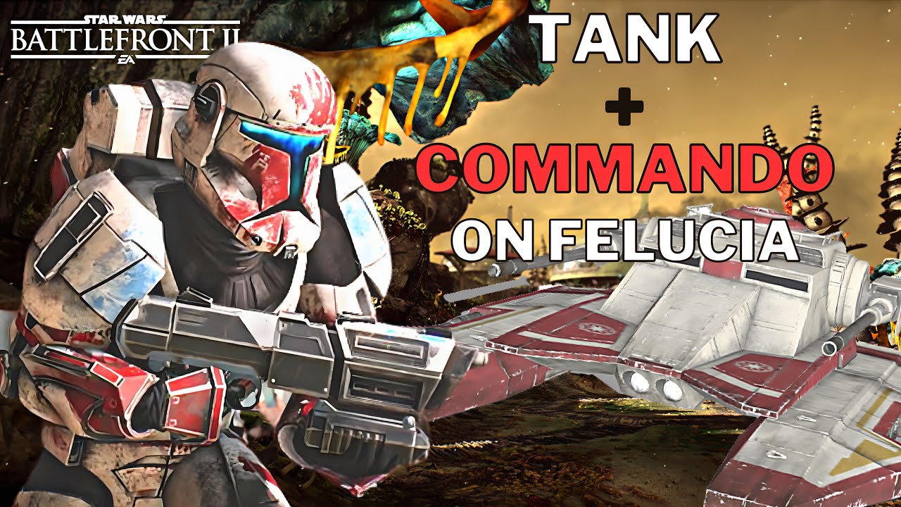 Star Wars Battlefront 2 - Republic Supremacy Tank/Commando Gameplay on ...