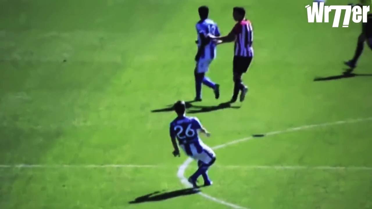 Best Longest Football Halfway Line Goals HD - YouTube