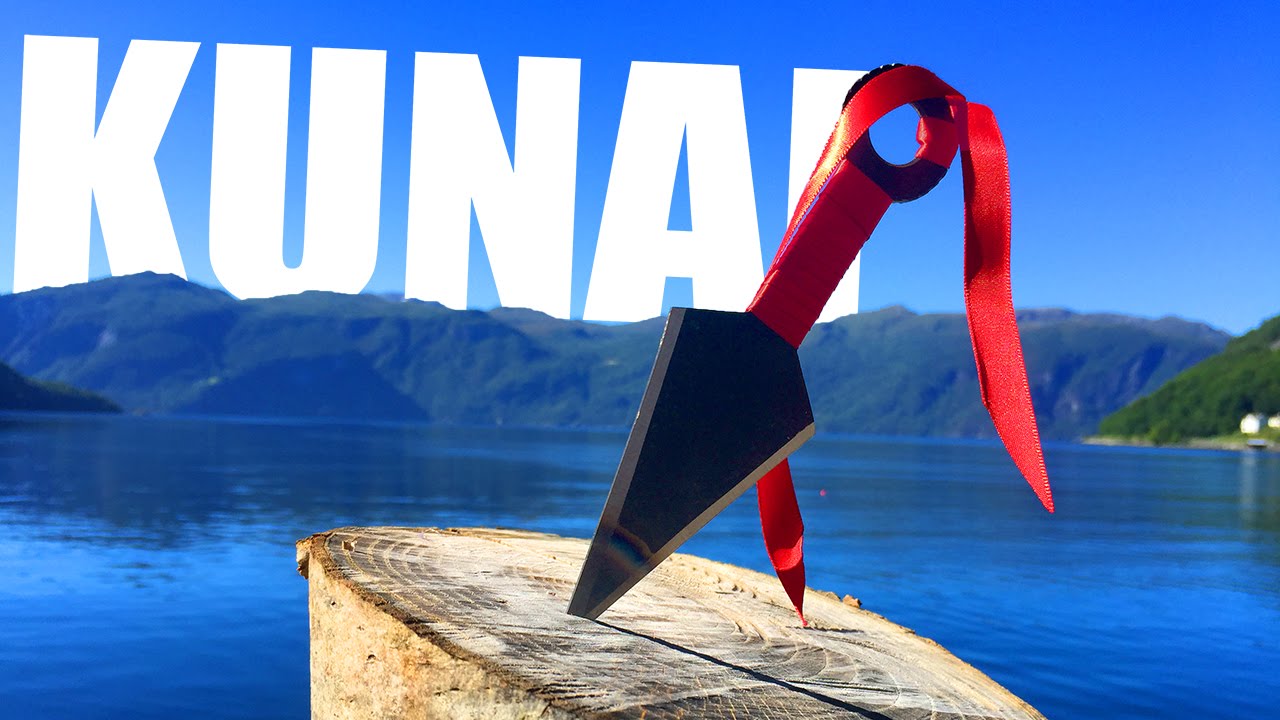 Japanese throwing dagger - Kunai - from old Saw Blade! Knife Making ...