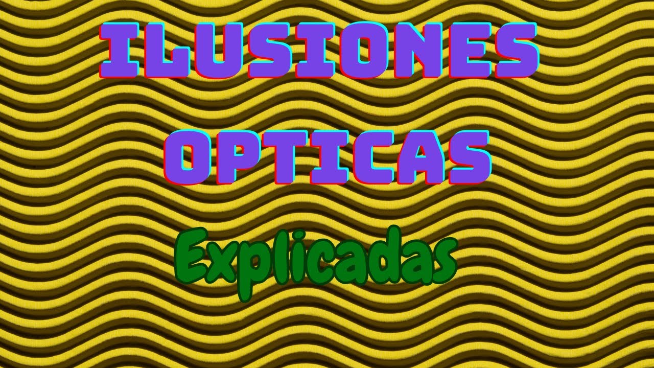 Las ilusiones ópticas más curiosas explicadas - Sabelotodo - YouTube
