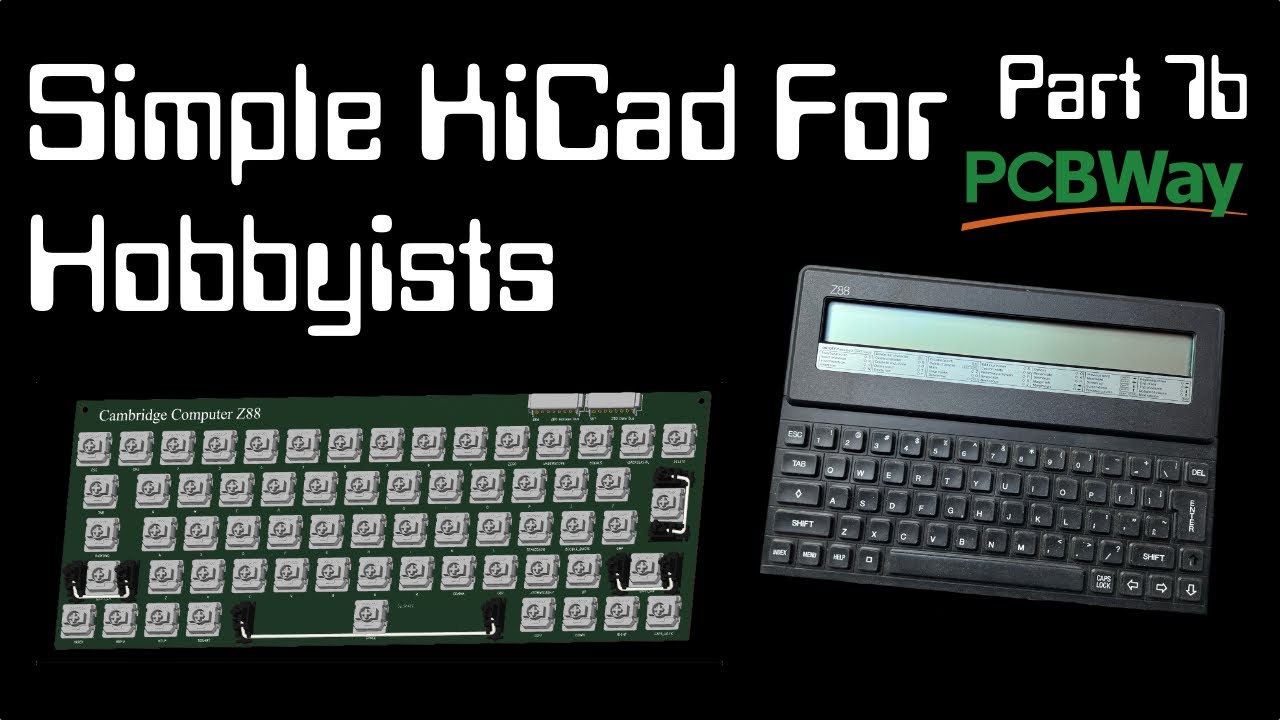 Simple KiCad For Simple Vintage Computer Hobbyists: Part 7b (Keyboard Design 2) [TCE #0622 ...