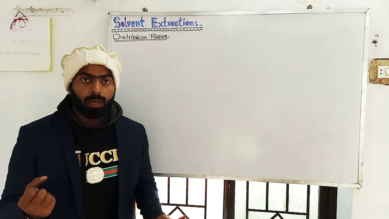 Distribution ratio || Solvent extraction #DistributionRatio - YouTube